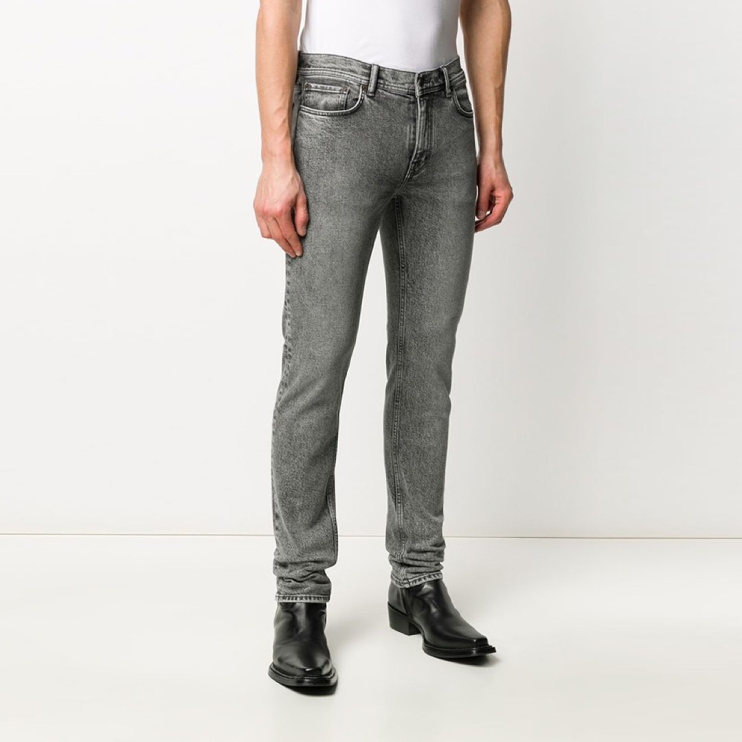 Acne Studios - F/W 21 - North Dark Stone Grey Denim Jean, Men's Fashion ...