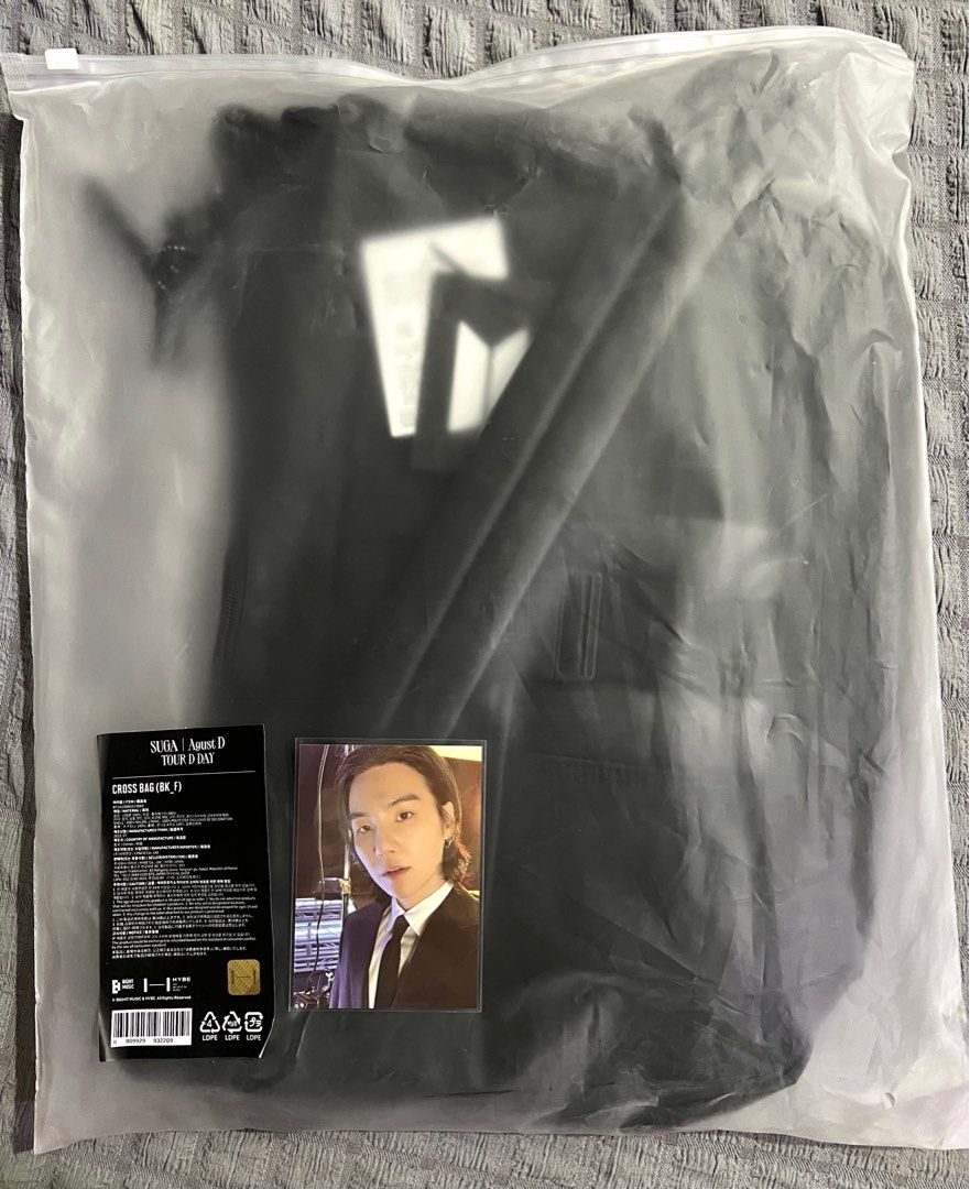 Agust D D-Day Cross Bag, Hobbies & Toys, Memorabilia & Collectibles, K ...