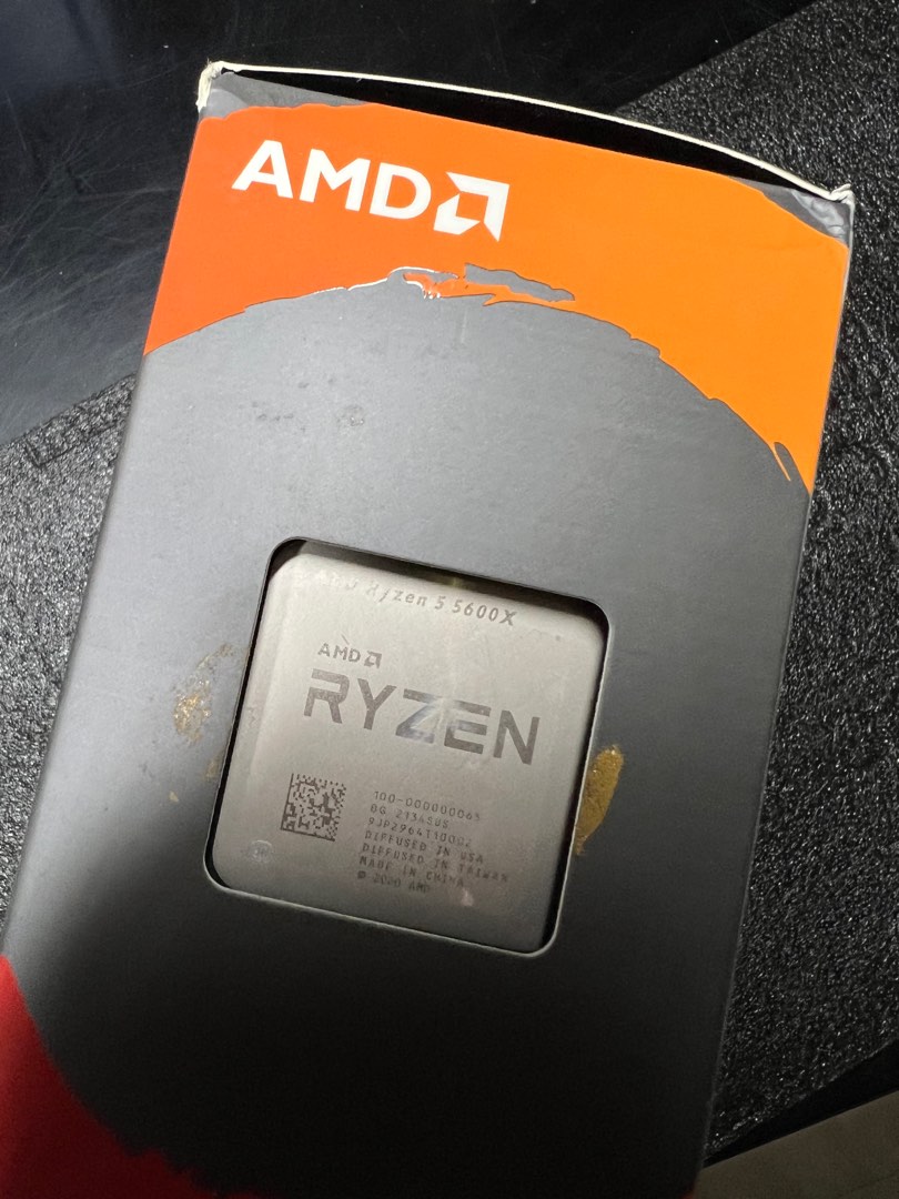 AMD Ryzen 5600X CPU, Computers & Tech, Parts & Accessories, Computer ...