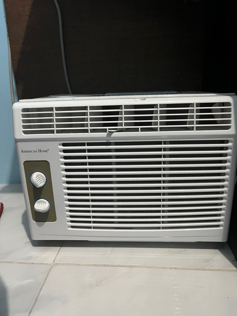American Homes .5 HP Aircondition, TV & Home Appliances, Air Conditioning and Heating on Carousell