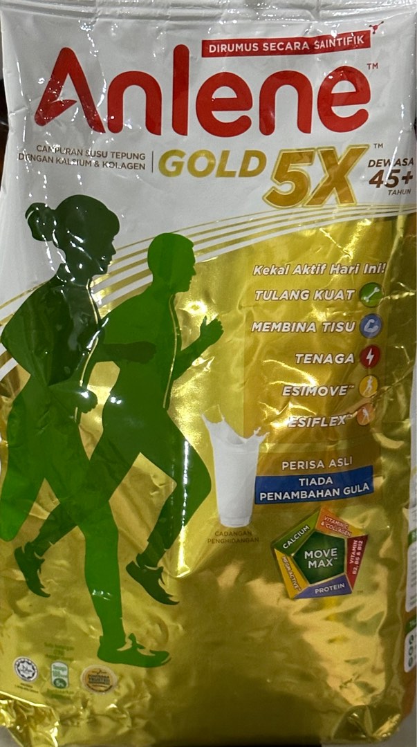 Anlene Gold 5x 600g, Food & Drinks, Packaged & Instant Food on Carousell