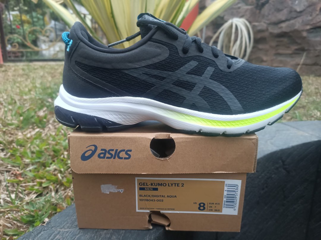 Asics gel kumo lyte 2 men, Fesyen Pria, Sepatu , Sneakers di Carousell