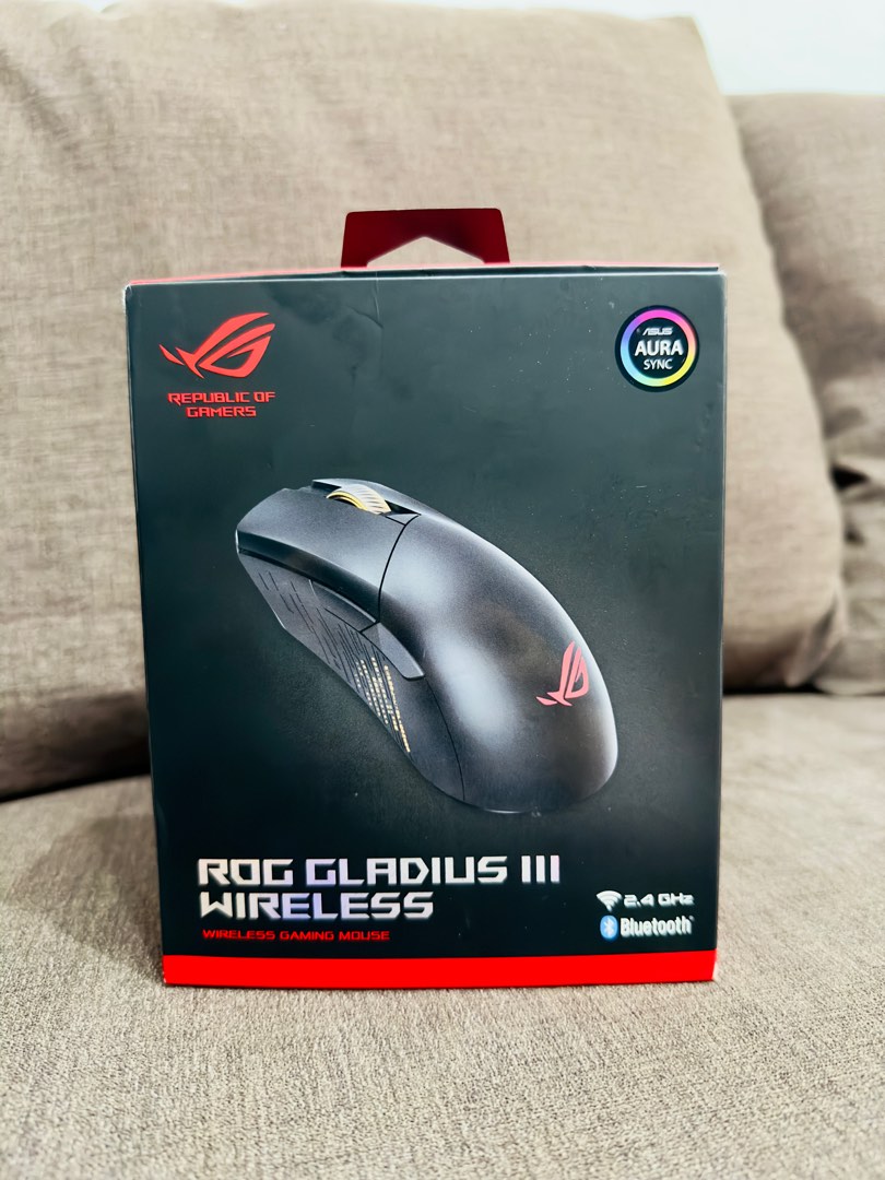 Asus ROG Gladius III Wireless, Computers & Tech, Parts & Accessories, Mouse & Mousepads on Carousell