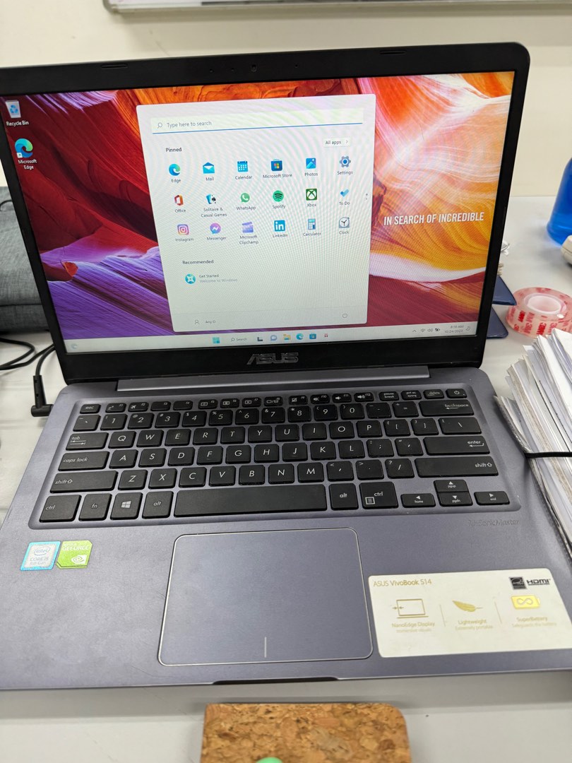 Asus Vivobook S14 X411UF, Computers & Tech, Laptops & Notebooks on ...