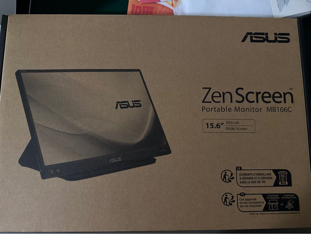 Asus Zen Screen Portable Monitor, Computers & Tech, Parts & Accessories ...