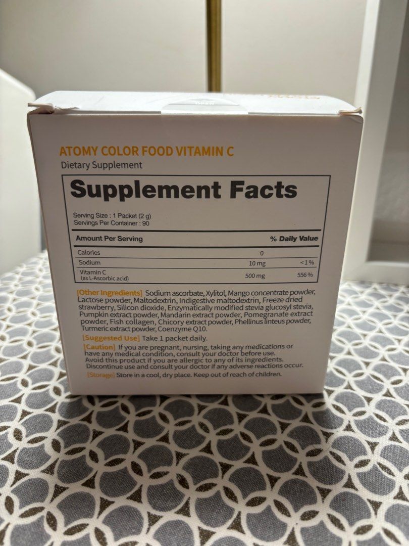 Atomy color food Vitamin C, Health & Nutrition, Health Supplements ...