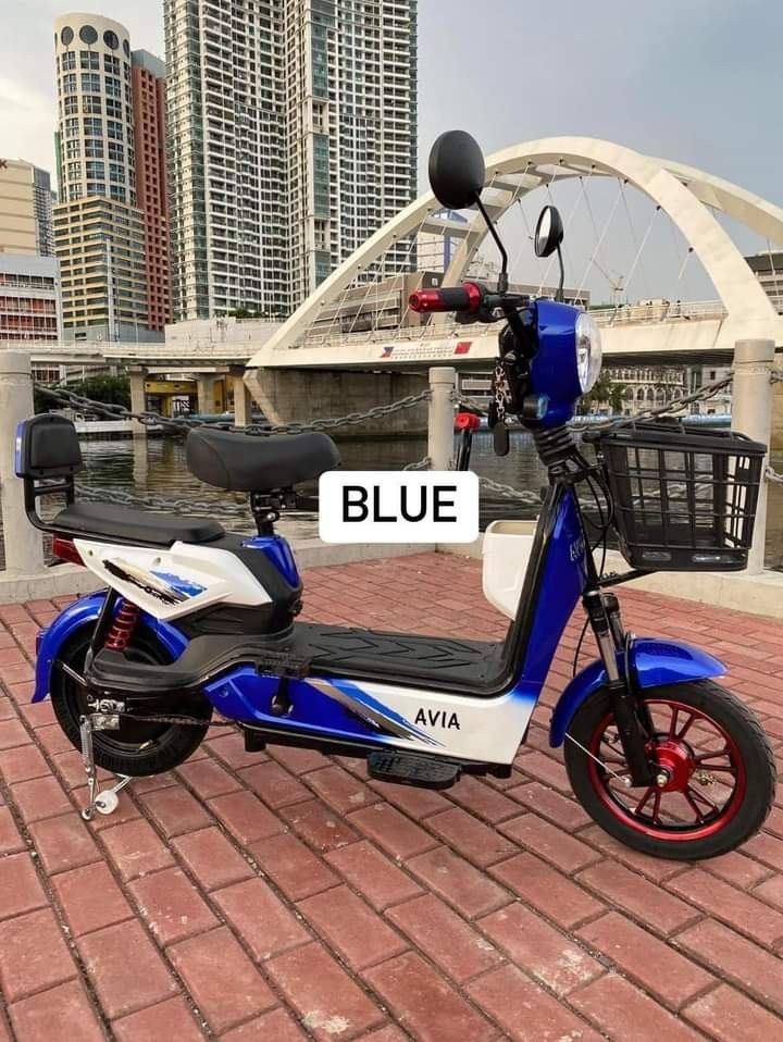 AVIA CROWN TRICOLOR 2WHEELS E-BIKE WITH PEDAL, Sports Equipment ...
