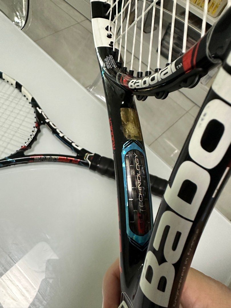 Babolat Pure Drive Roddick Tennis Racket with new string, Sports ...