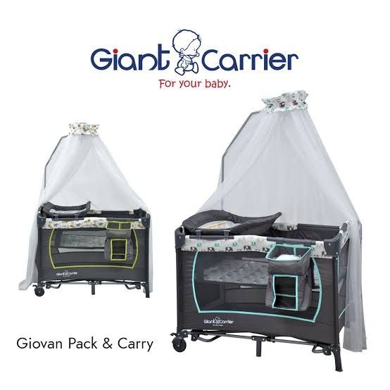 Baby Crib Giant Carrier - Giovan Pack and Carry, Babies & Kids, Baby ...