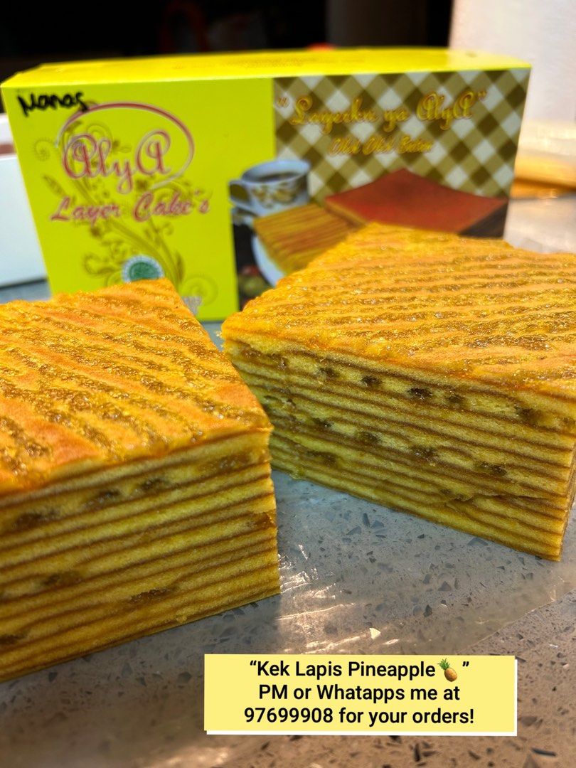 Batam Layers Cake Lapis All Brands Available (HALAL CERTIFIED), Food ...