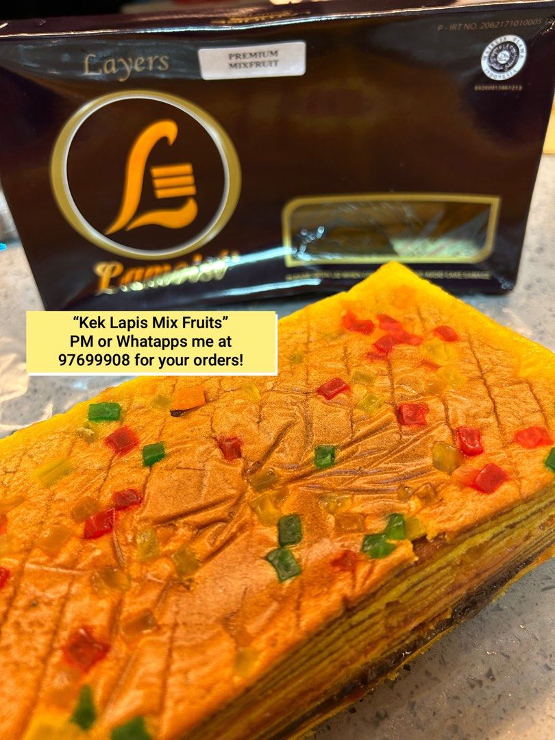Batam Layers Cake Lapis All Brands Available (HALAL CERTIFIED), Food ...