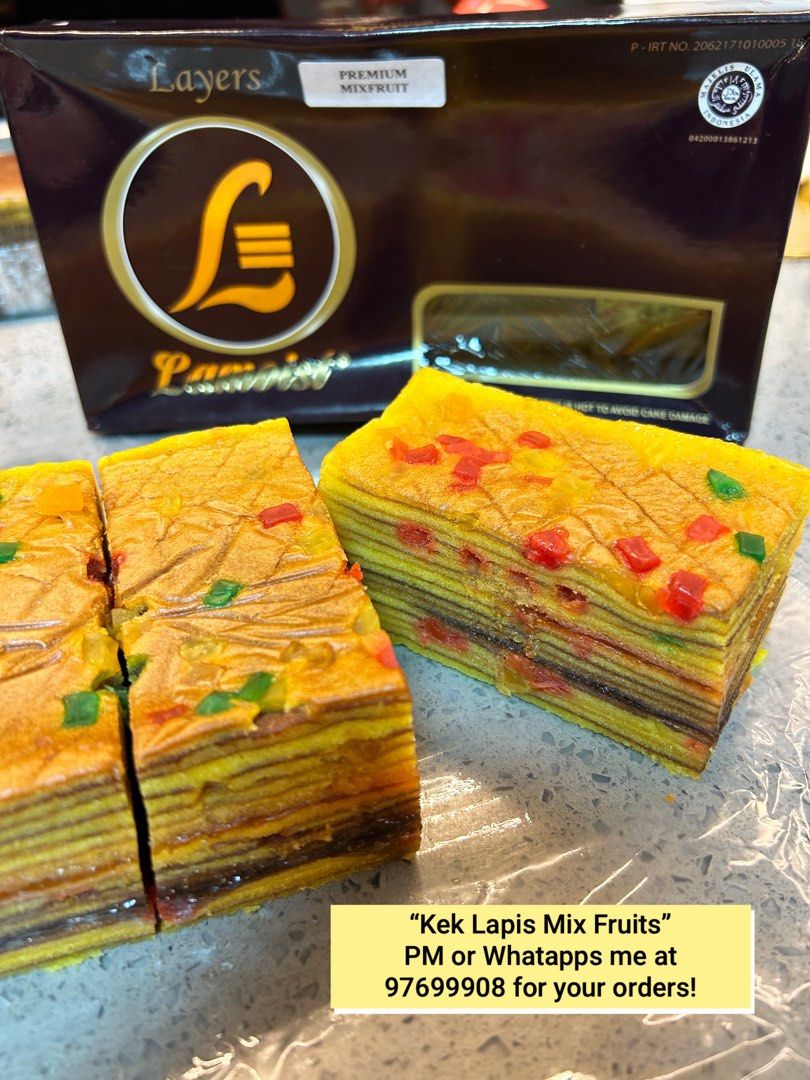 Batam Layers Cake Lapis All Brands Available (HALAL CERTIFIED), Food ...
