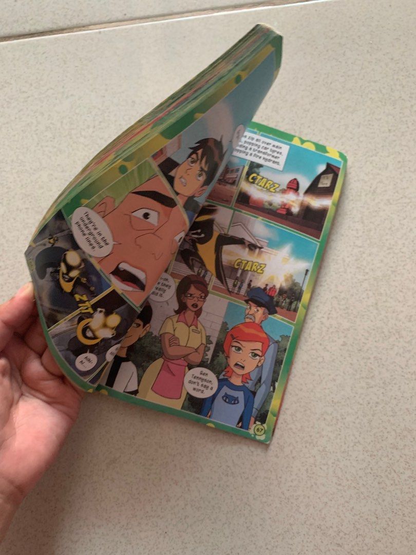 Ben 10 Kids Comic Cartoons Book, Hobbies & Toys, Books & Magazines ...