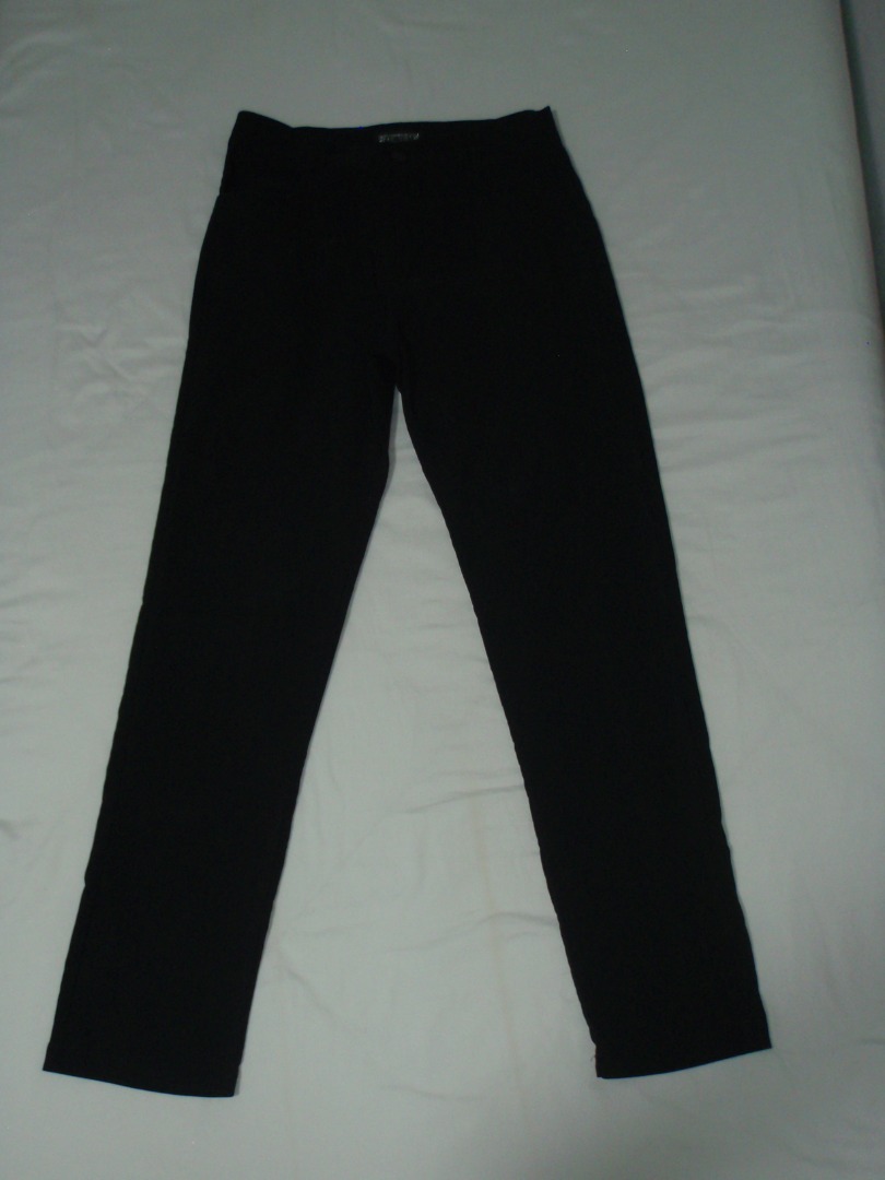 Black Slacks, Women's Fashion, Bottoms, Jeans on Carousell