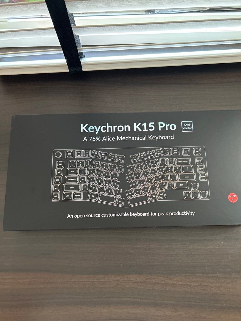 BN Keychron k15 pro keyboard (Alice layout), Computers & Tech, Parts ...