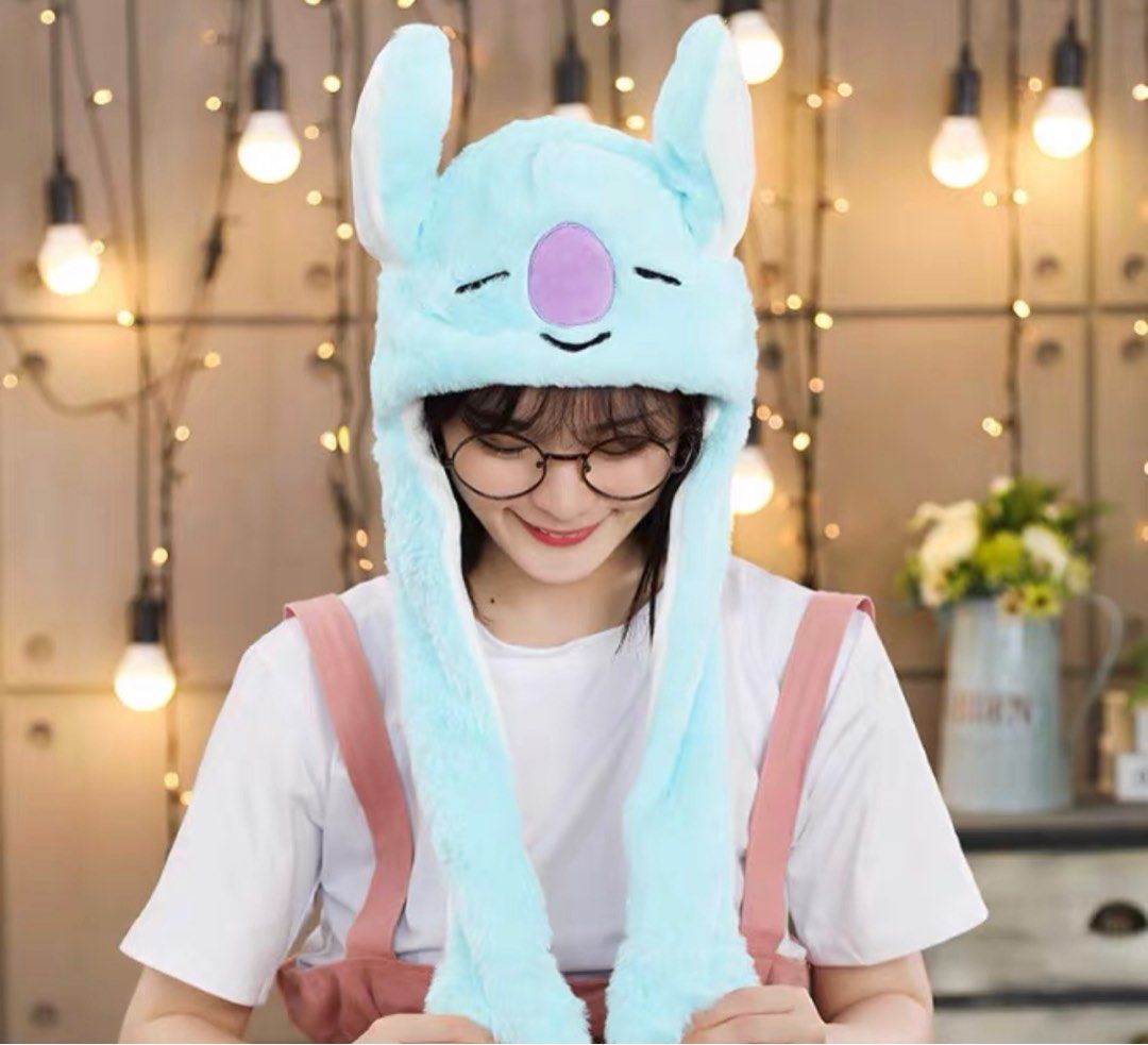 (BN) movable ears cartoon hat, Women's Fashion, Watches & Accessories ...
