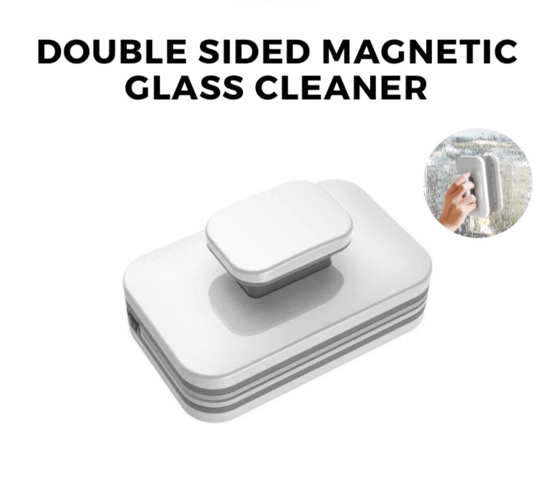 BNIB Double Sided Magnetic Glass Window Cleaner, Furniture & Home ...