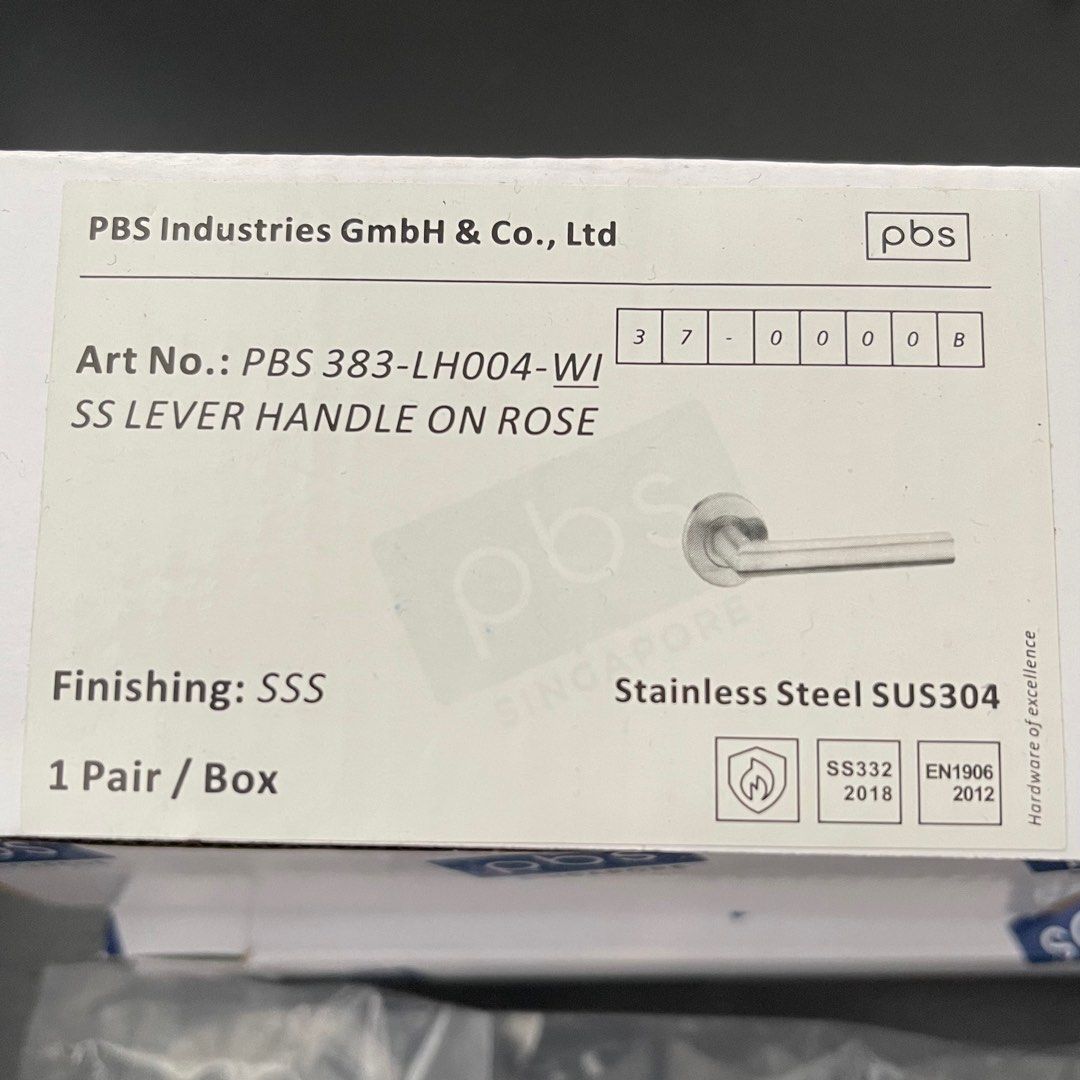 BNIB Entrance / Main Door Lock & Handle Set (Stainless Steel ...