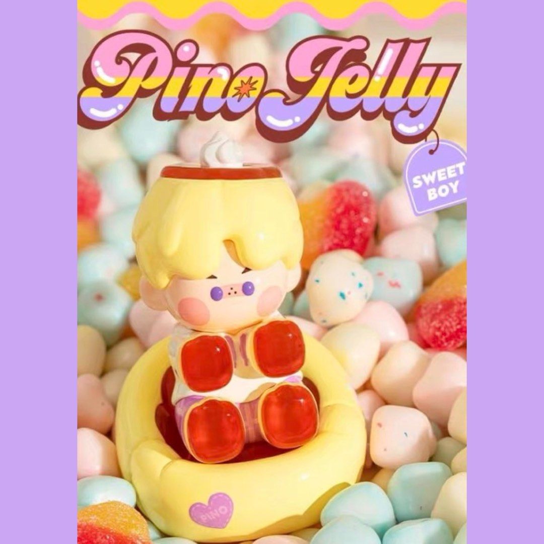 BNIB PopMart Pino Jelly Caramel Pudding Figurine, Hobbies & Toys, Toys ...