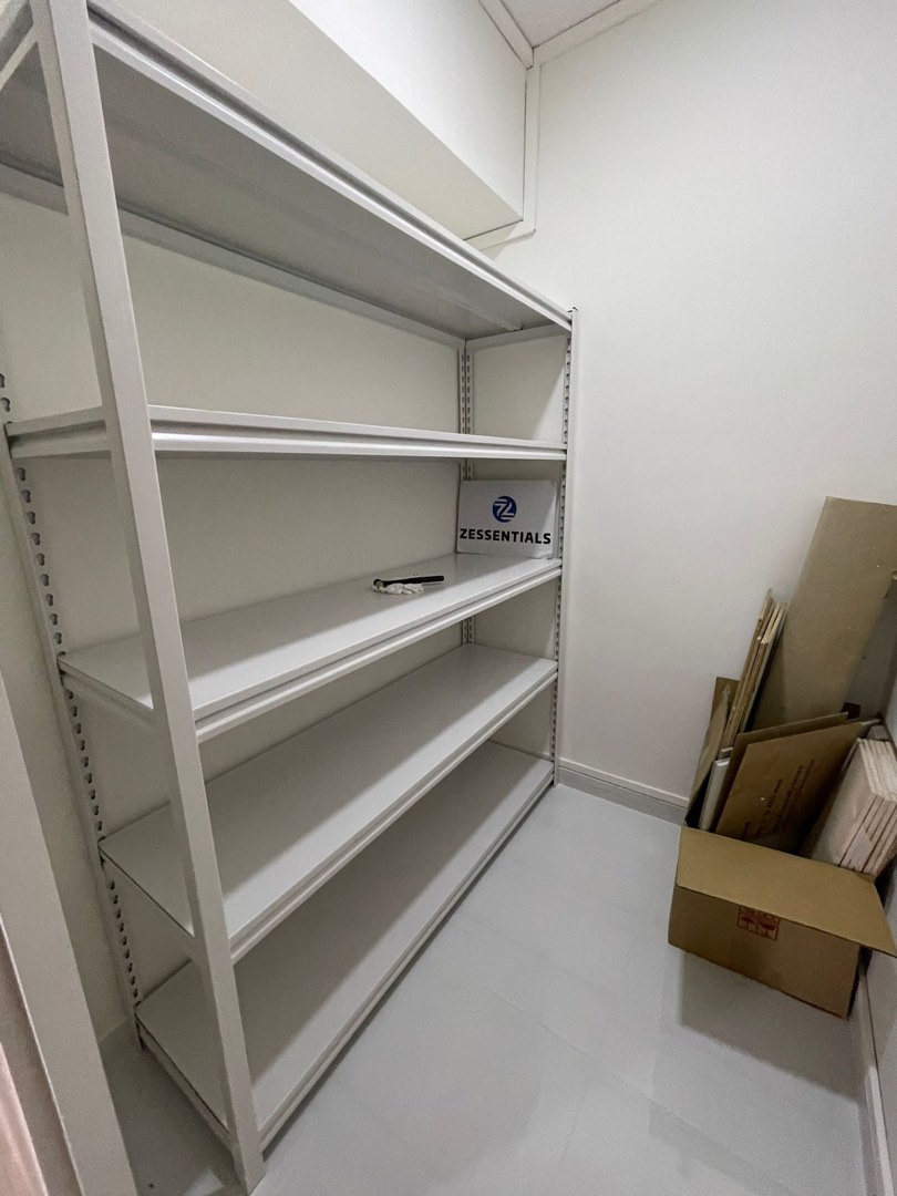 Boltless Storage Racks • White• Lshape • BTO • Residential • Commercial ...