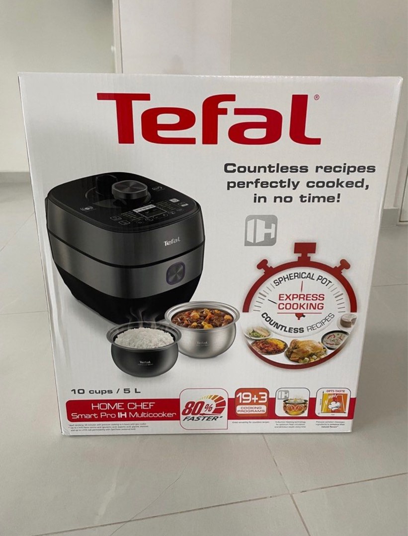 [Brand New] Tefal Home Chef Smart Pro IH multicooker/rice cooker, TV & Home Appliances, Kitchen ...