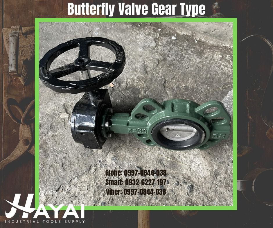 Butterfly Valve Gear Type, Commercial & Industrial, Industrial ...