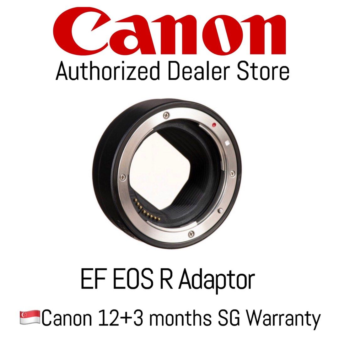 Canon EF EOS R Adaptor, Photography, Lens & Kits on Carousell