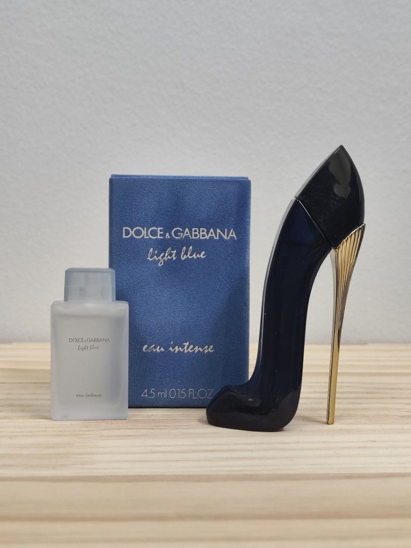 Carolina Herrera Good Girl + D&G Light Blue Intense for Women, Beauty ...