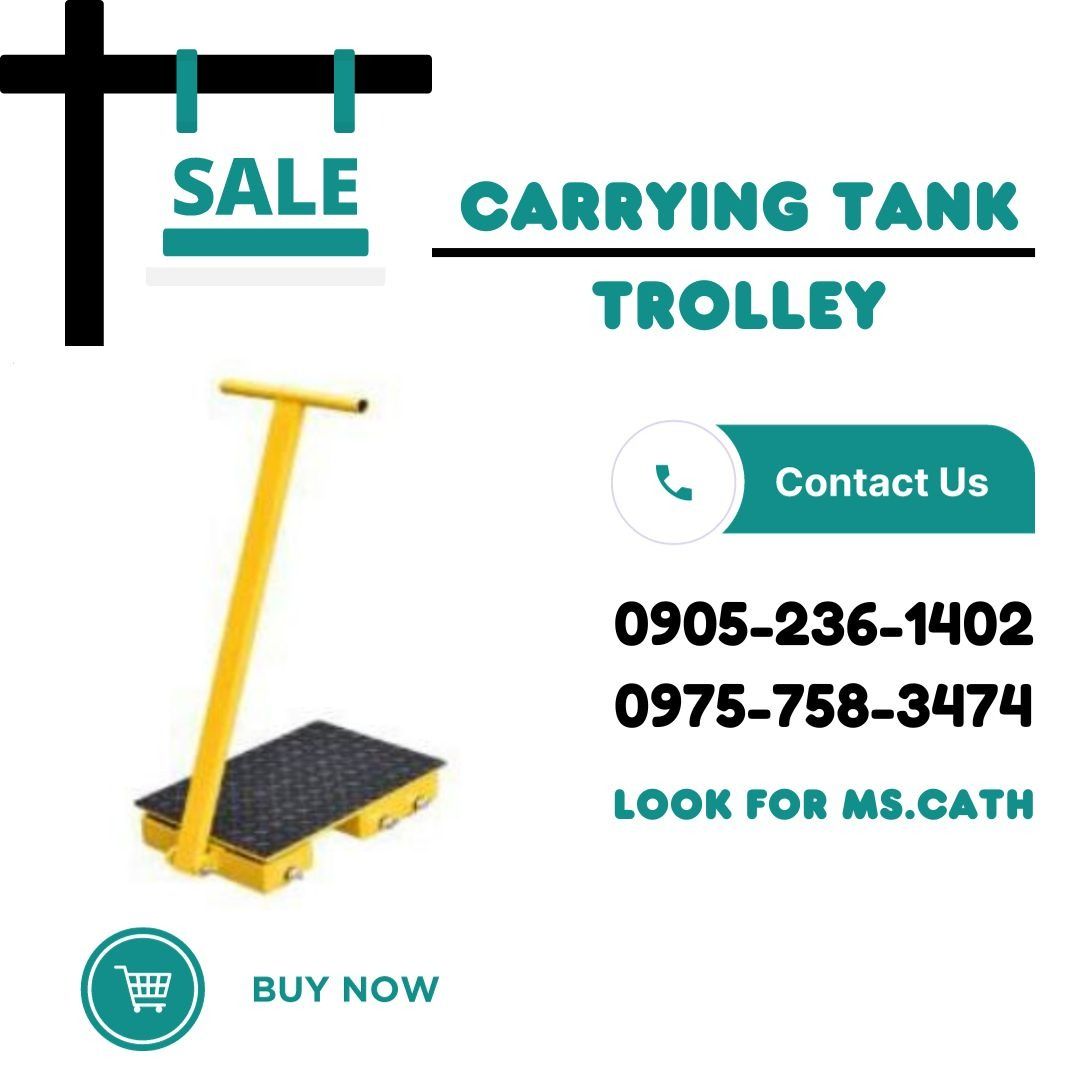 CARRYING TANK TROLLEY, Commercial & Industrial, Construction Tools ...
