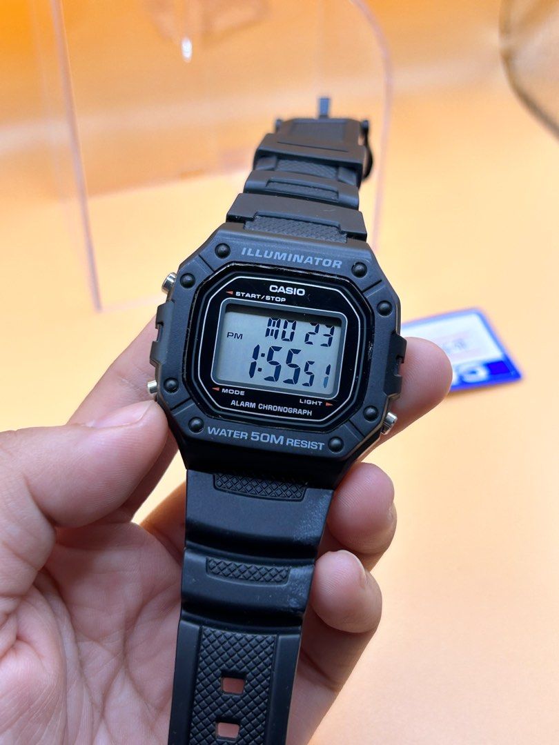 Casio Black Digital Watch, Men's Fashion, Watches & Accessories ...
