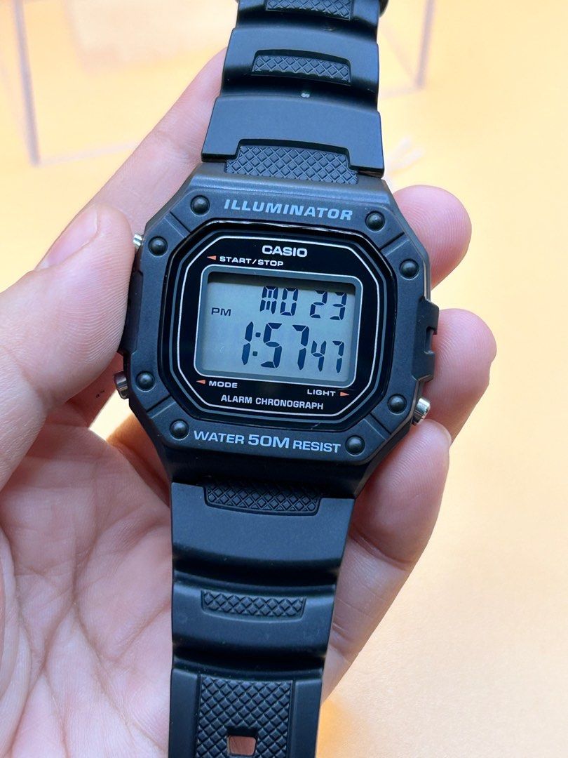 Casio Black Digital Watch, Men's Fashion, Watches & Accessories ...