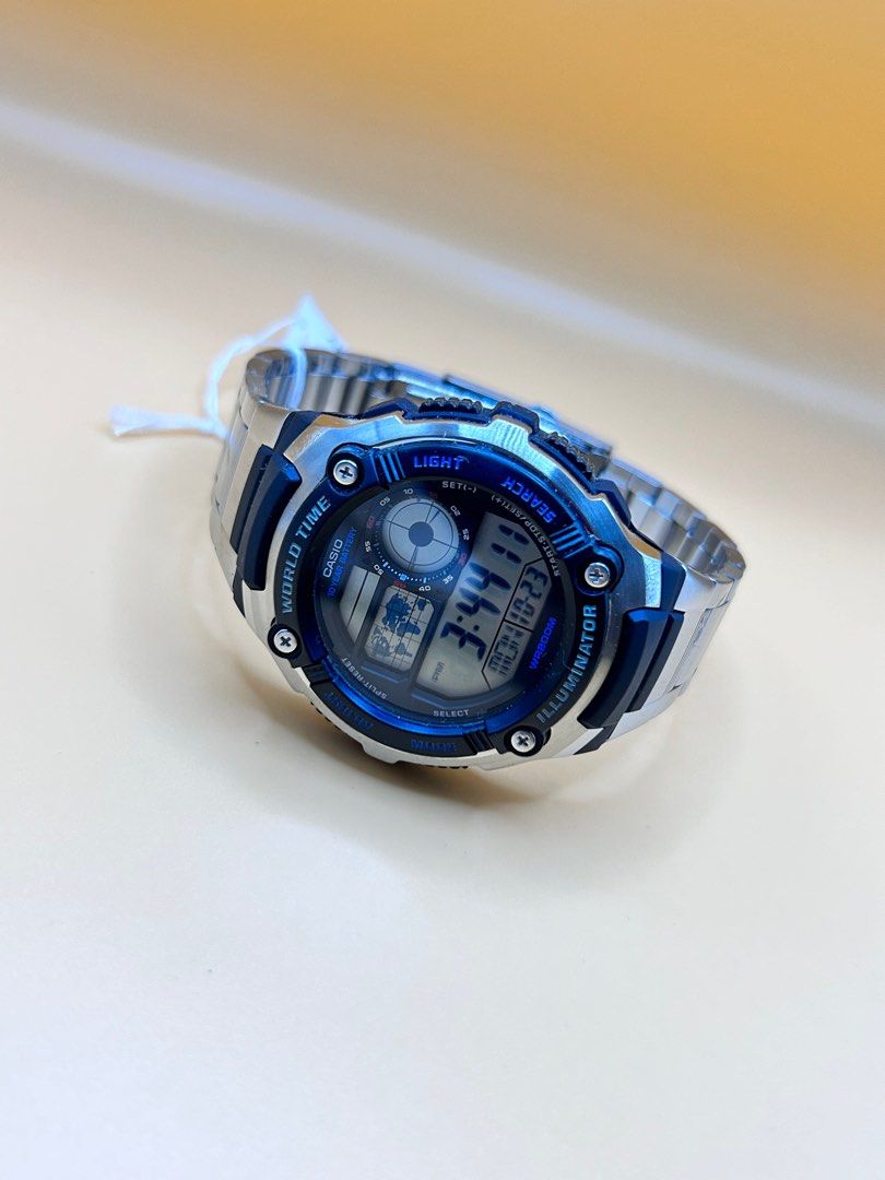 Casio Digital Stainless Watch, Men's Fashion, Watches & Accessories ...