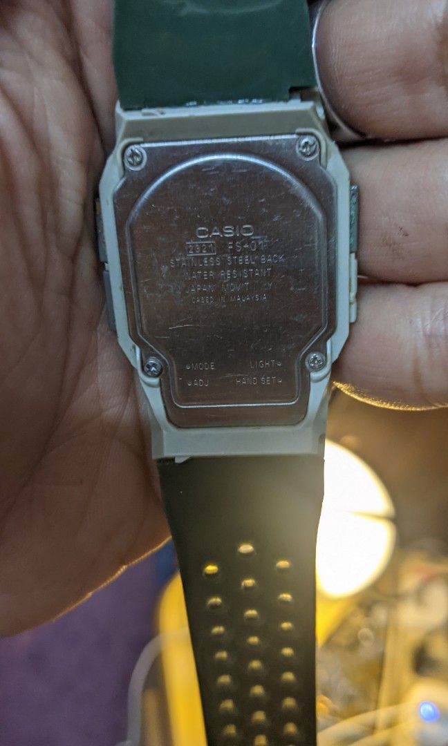 Casio FS-01, Luxury, Watches on Carousell