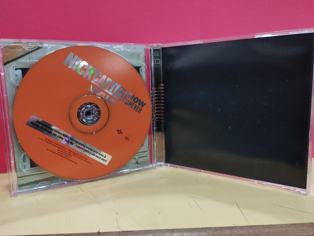 (CD+VCD) Nick Carter Now Or Never, Hobbies & Toys, Music & Media, CDs ...