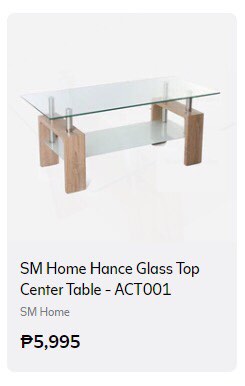 Center Table Glass Top, Furniture & Home Living, Furniture, Tables ...