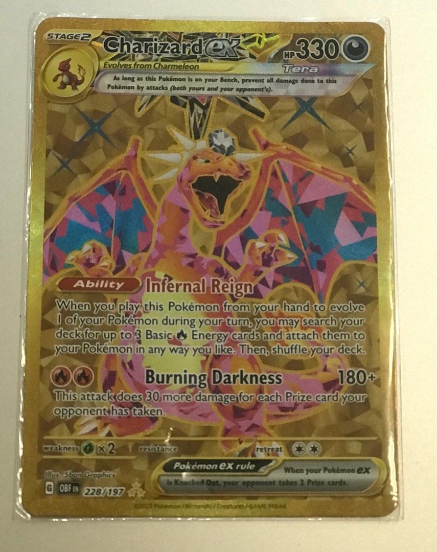Charizard ex, Hobbies & Toys, Toys & Games on Carousell