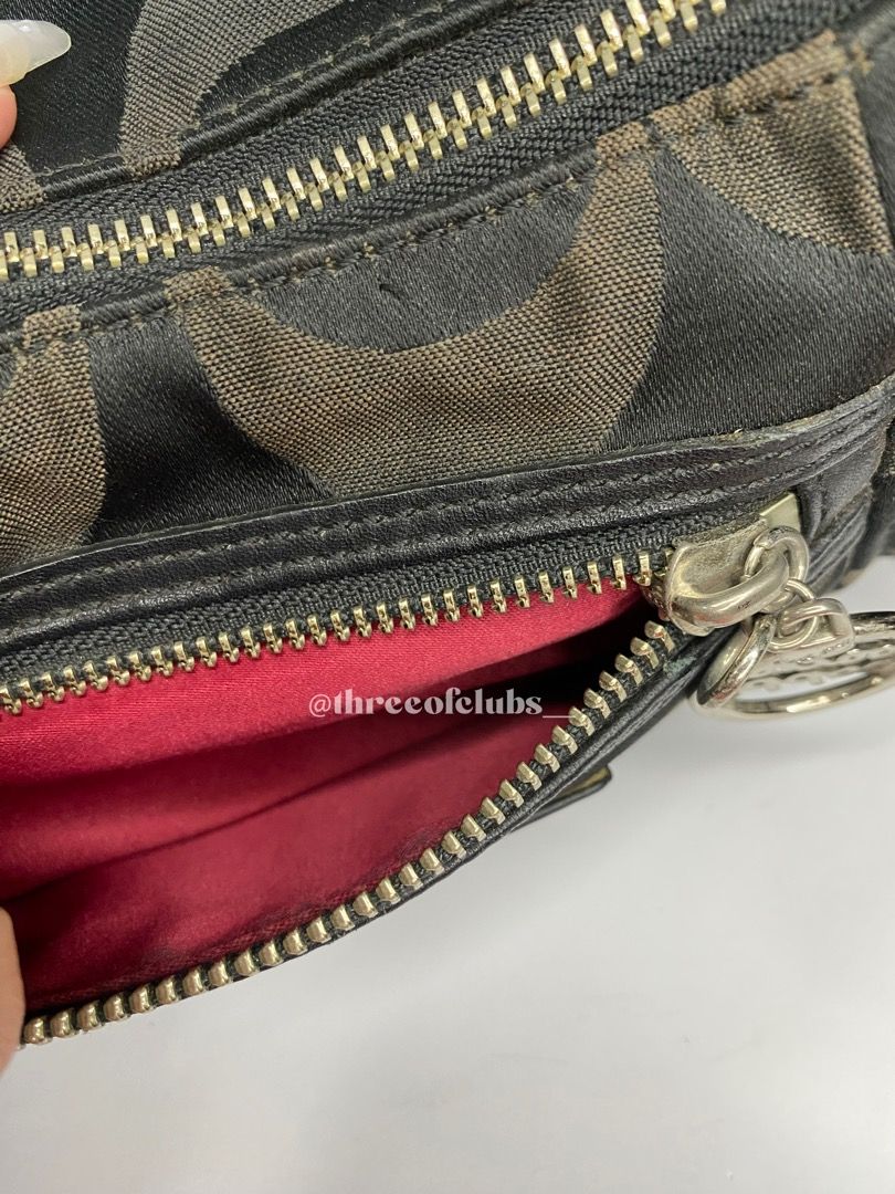 Coach Poppy Signature Monogram Shoulder Bag, Luxury, Bags & Wallets on ...