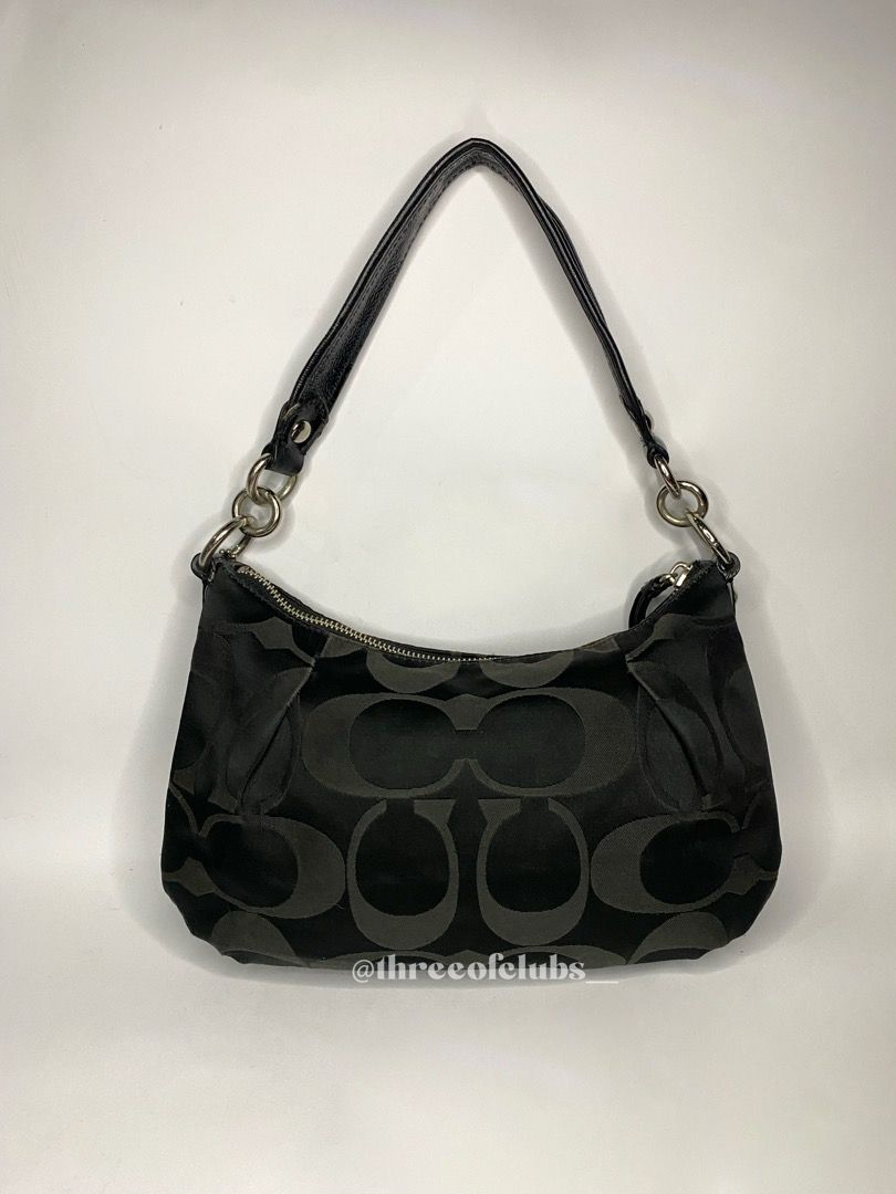 Coach Poppy Signature Monogram Shoulder Bag, Luxury, Bags & Wallets on ...
