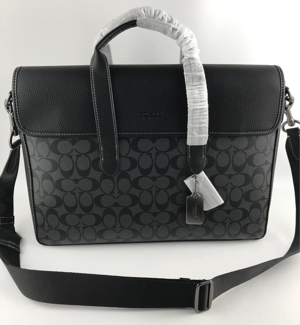Coach sullivan briefcase, Men's Fashion, Bags, Briefcases on Carousell