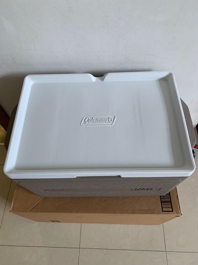 Coleman 33-quart party stacker cooler (48 cans), Furniture & Home ...