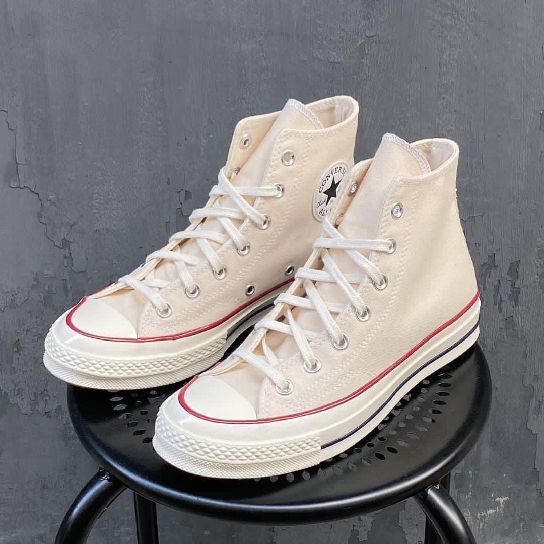 Converse 70's High parchment, Men's Fashion, Footwear, Sneakers on ...