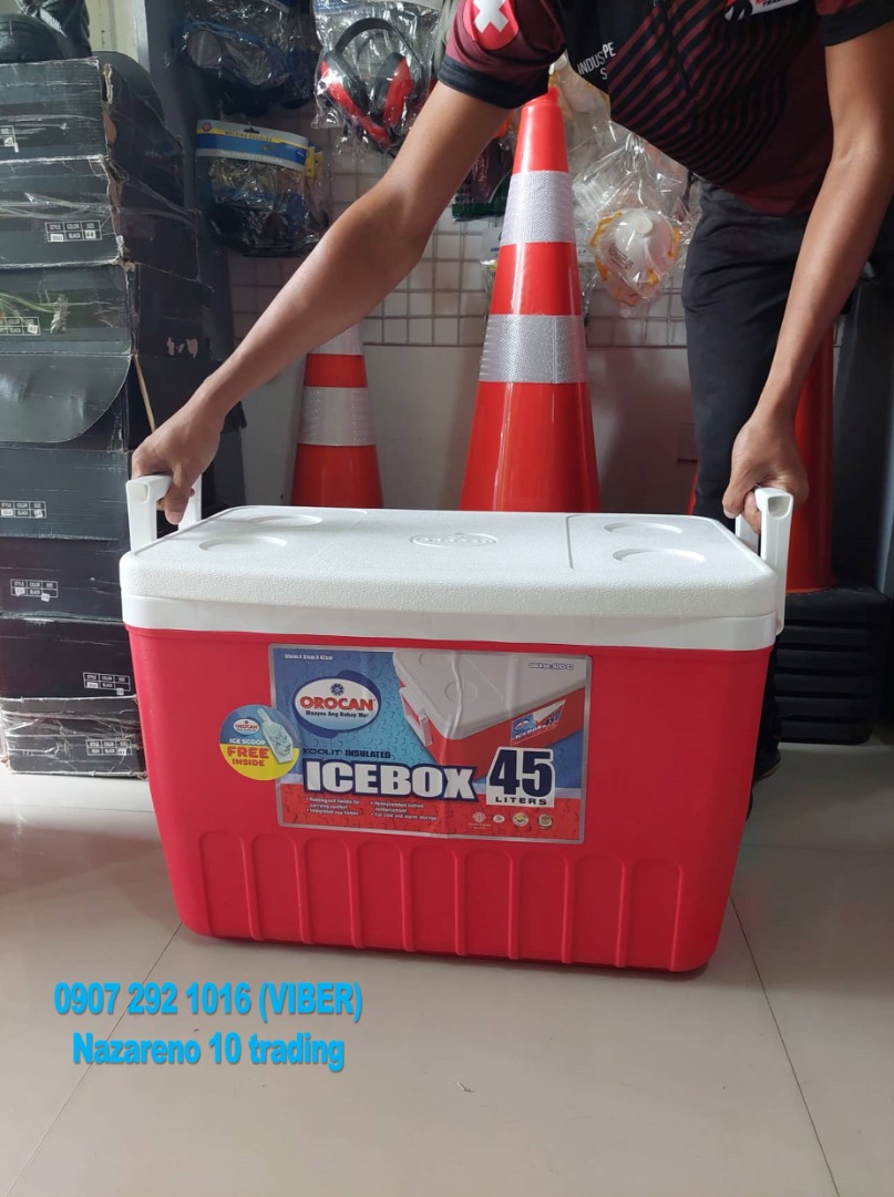 cooler box orocan 45Liters 813, Furniture & Home Living, Home ...