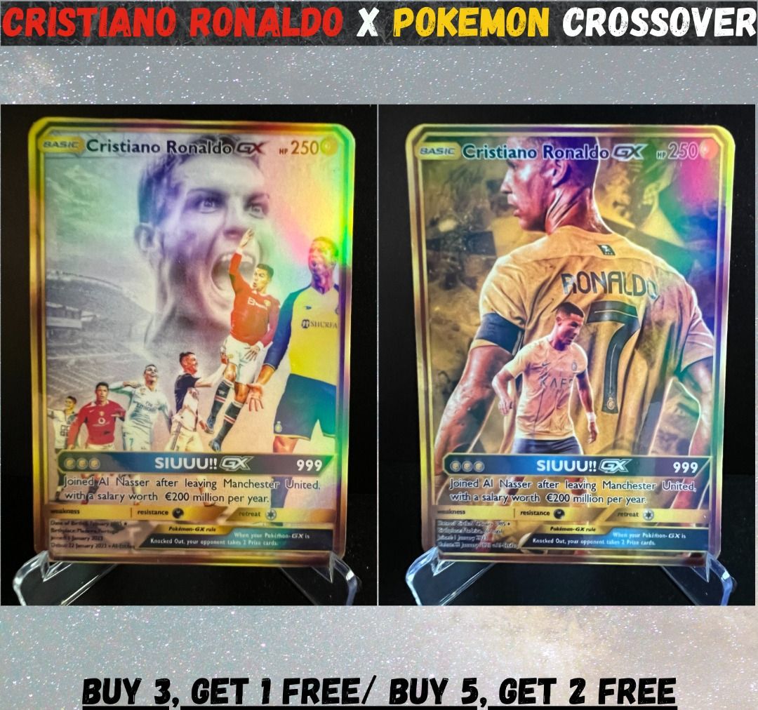 Cristiano Ronaldo GX Pokemon Card, Hobbies & Toys, Toys & Games on ...