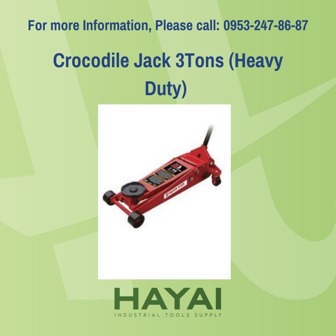 Crocodile Jack 3Tons (Heavy Duty), Commercial & Industrial ...