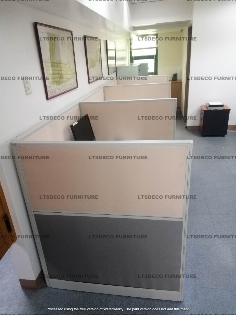CUBICLE WORKSTATION FULL FABRIC OFFICE PARTITION DIRECT MANUFACTURER ...