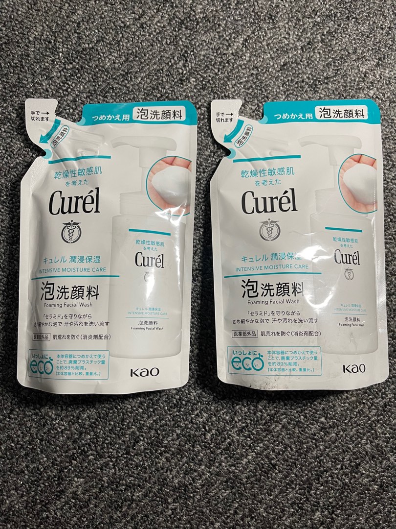 Curel foam facial wash, Beauty & Personal Care, Face, Face Care on ...