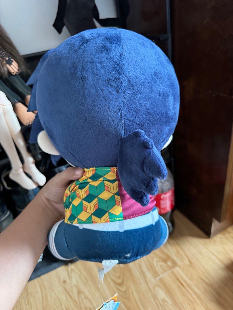 Demon Slayer Kimetsu No Yaiba Water Hashira Giyu Tomioka Plush Doll ...