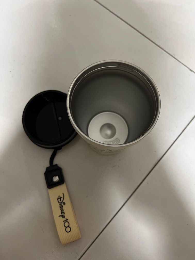 Disney 100 420ml Stainless Steel Coffee Mug, Furniture & Home Living, Kitchenware & Tableware ...