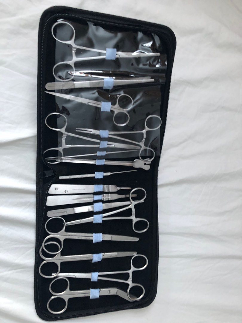 Dissecting kit 16pcs, Health & Nutrition, Medical Supplies & Tools on ...