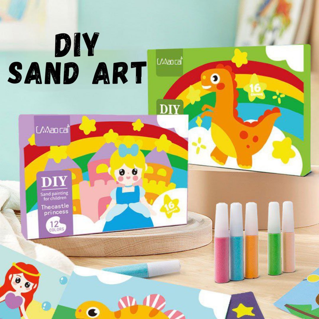 DIY Sand Art, Hobbies & Toys, Toys & Games on Carousell